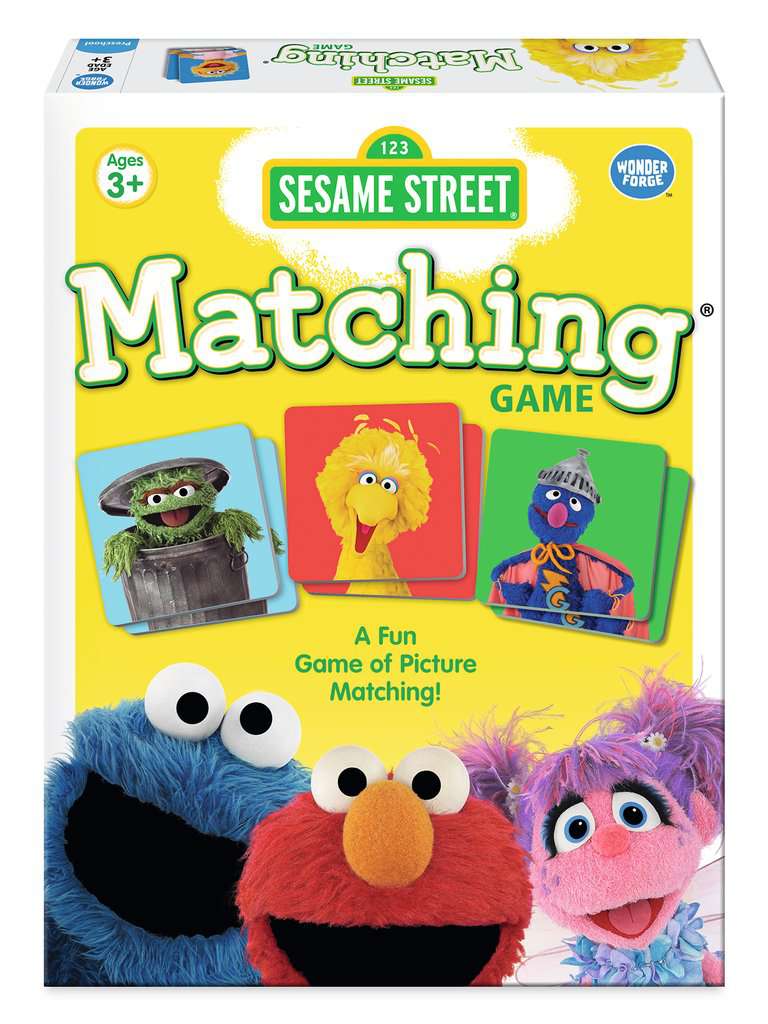 Sesame Street Matching Game Children s Games Games Products Sesame Street Matching Game Children s Games Games Products